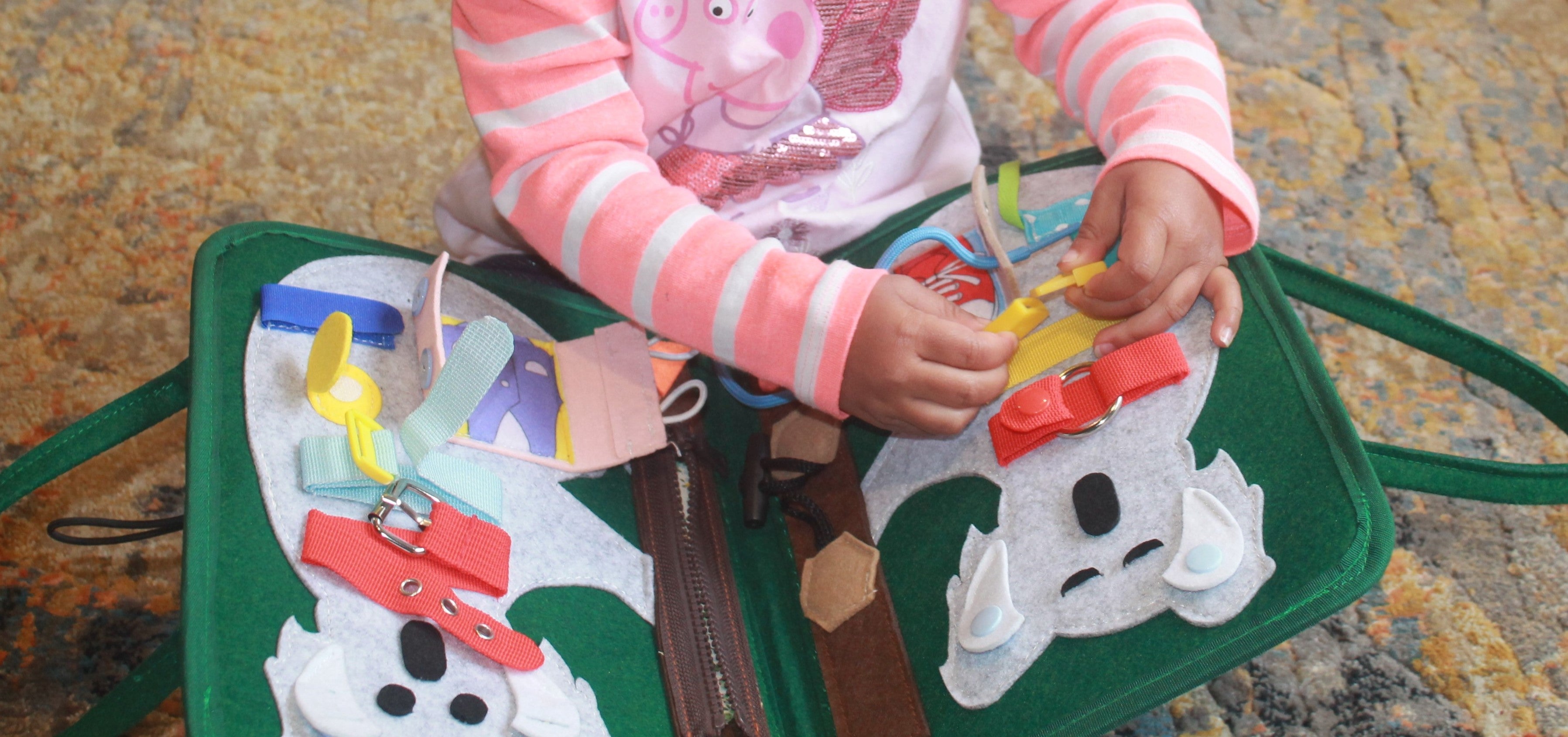 Koala Busy Board – Fuzzy Calm